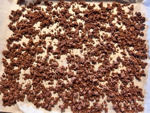 Cocoa Crumble :crunchy chocolate decoration – Toscana Mia Blog
