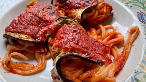 Eggplant and Spaghetti Rolls:Sicilian Spaghetti alla Filicudi – Toscana ...